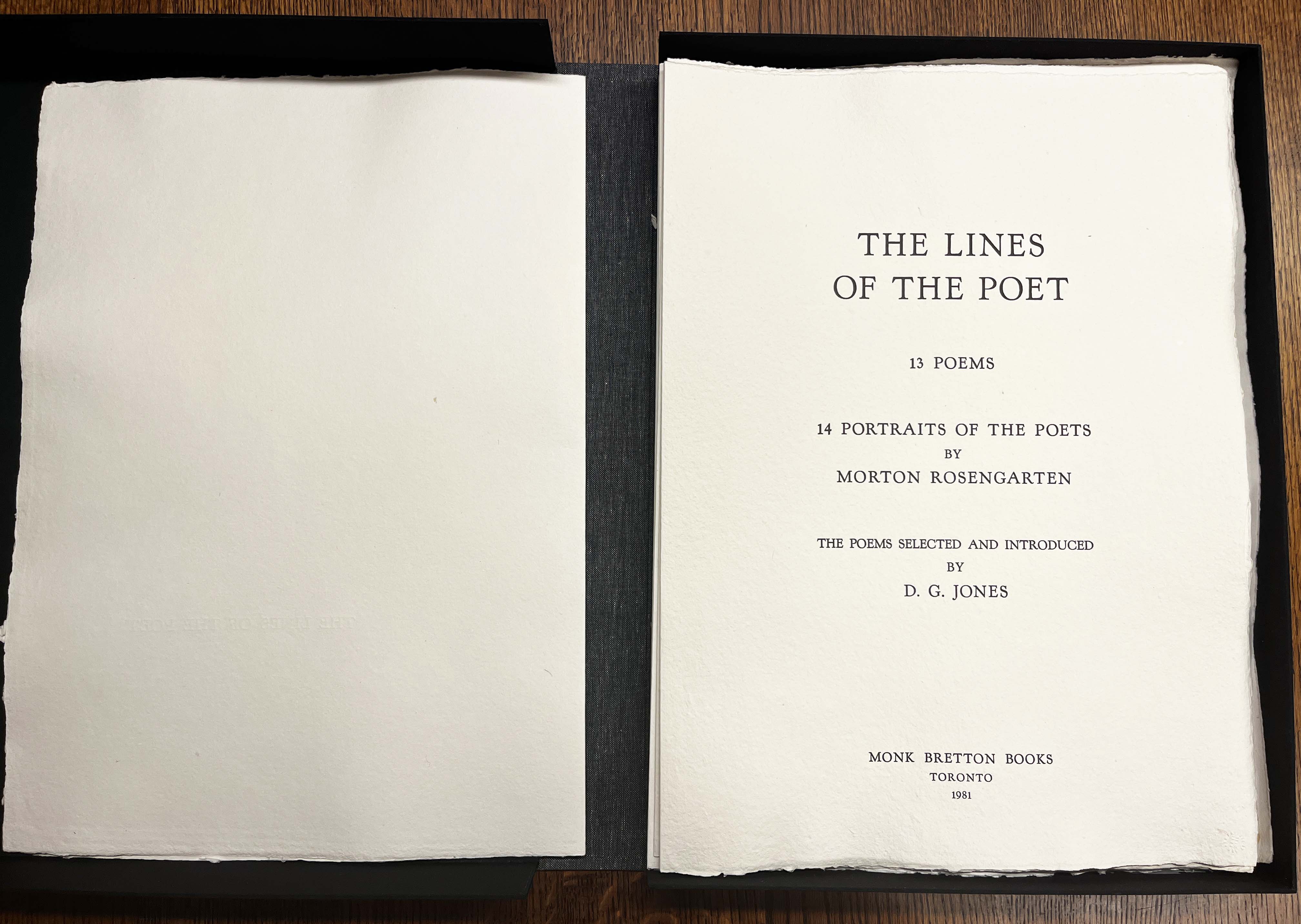 Rare Book of the Month: The Lines of the Poet | John W. Graham Library news